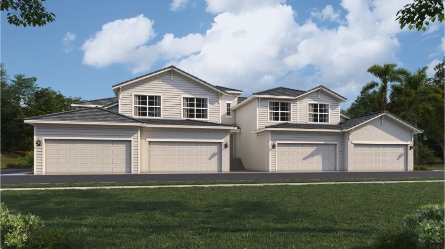 Arrowhead New Home Plan in Front Load Coach Homes at Willowgreen at ...