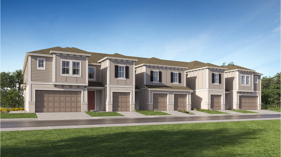 Declaration New Home Plan in The Townes at Crystal Brook | Lennar