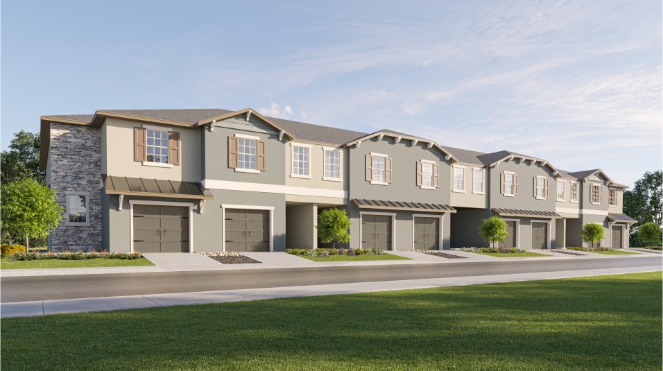 St. Thomas II New Home Plan in The Town Estates at Angeline | Lennar